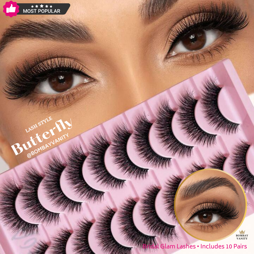 fake eyelashes set