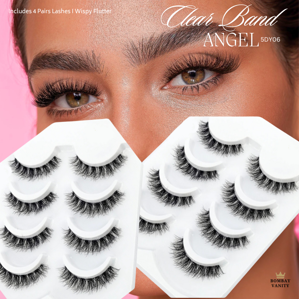 ANGEL - 4 Pairs False Eyelashes Set